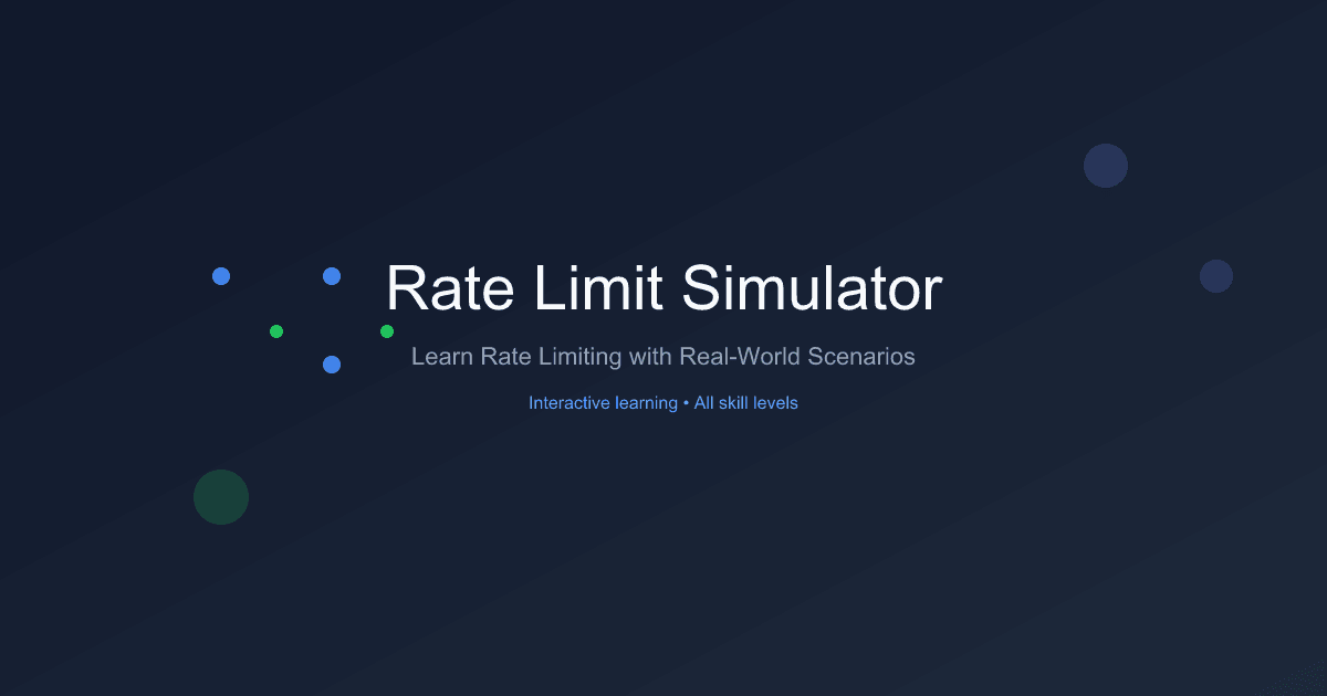 Rate Limit Simulator