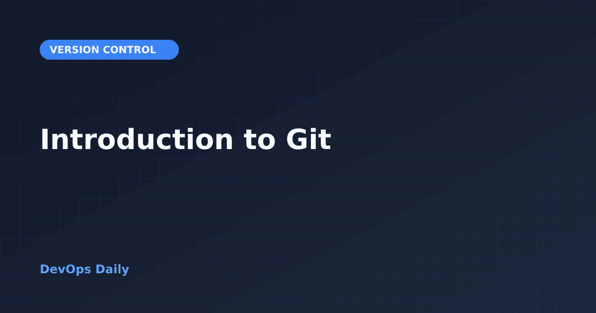 Tracking Changes with Git - Introduction to Git | DevOps Daily